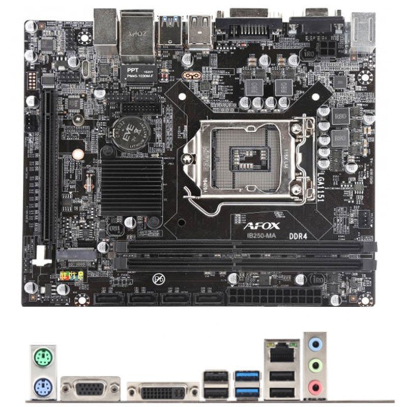 Carte Mère AFOX B250M-MA DDR4 MICRO-ATX - WIKI High Tech Provider