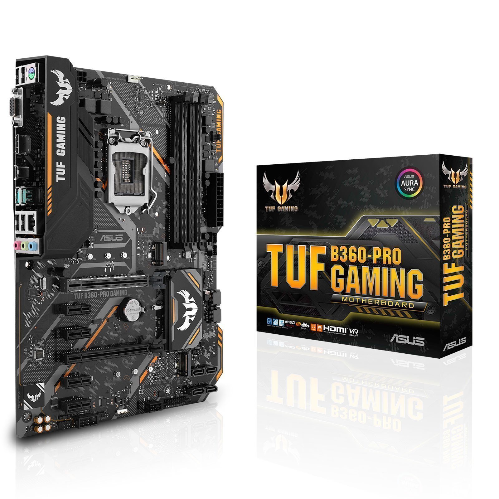 Carte Mère ASUS TUF B360-PRO GAMING DDR4 MICRO-ATX - WIKI High Tech ...