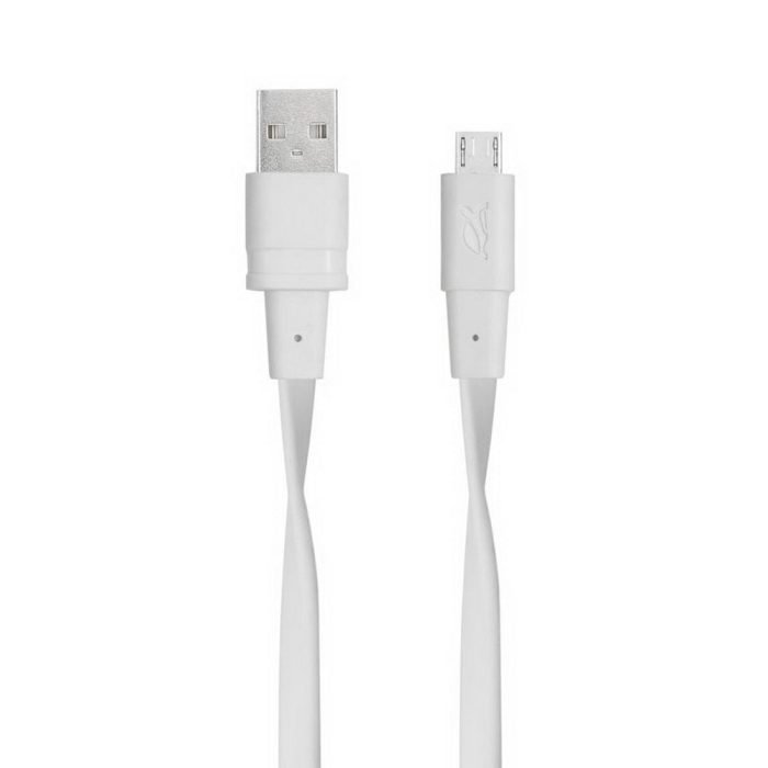 CABLE RIVACASE PS6000 Micro USB 1.2m Blanc - WIKI High Tech Provider