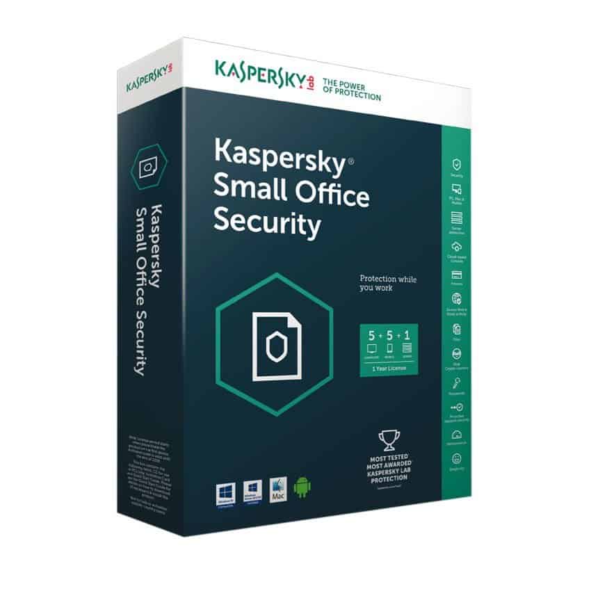 Kaspersky Small Office Security 20PC Et 2 Serveurs - WIKI High Tech ...