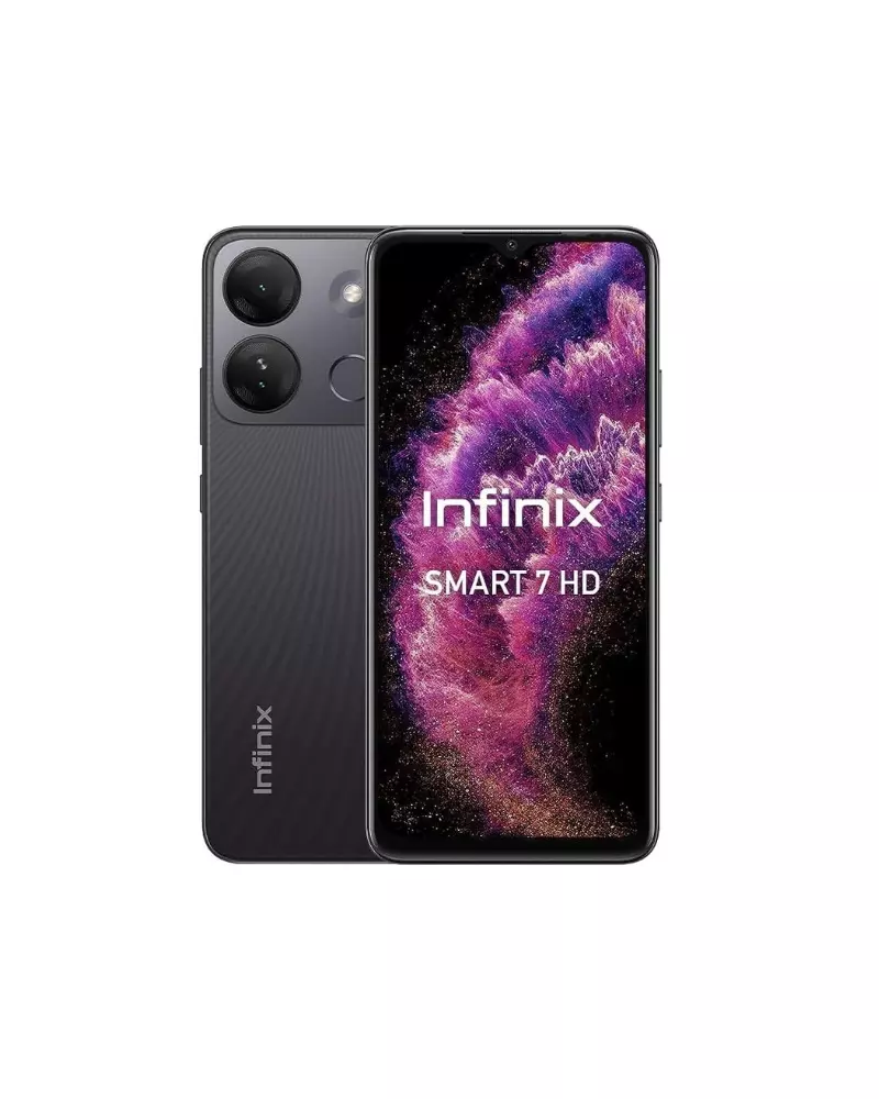 Smartphone Infinix Smart 7 HD (2+64Go) Noir - WIKI High Tech Provider
