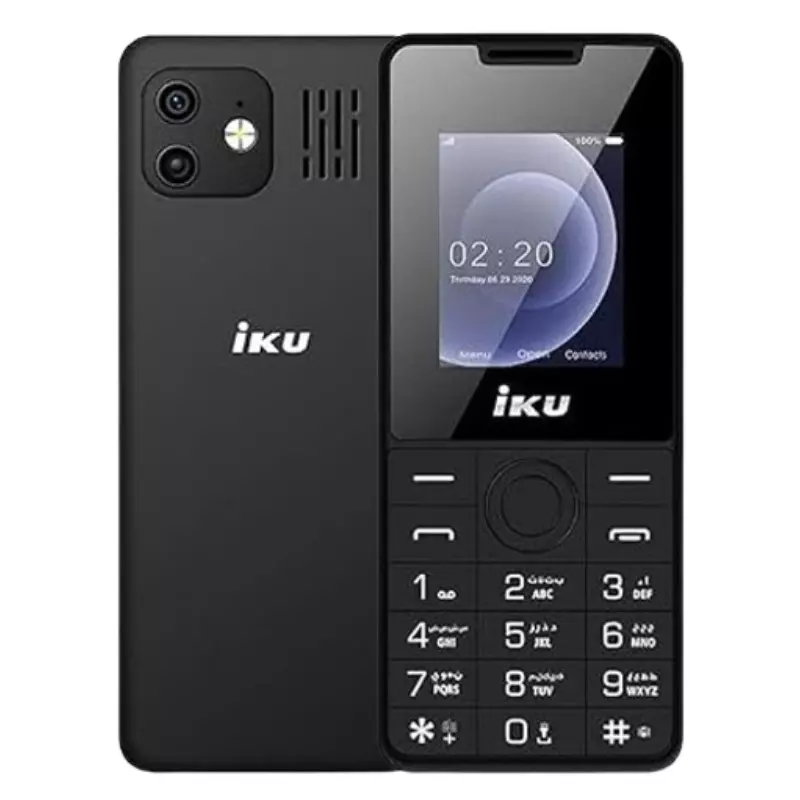 IKU S3 – Téléphone Portable 1,8" Noir - WIKI High Tech Provider